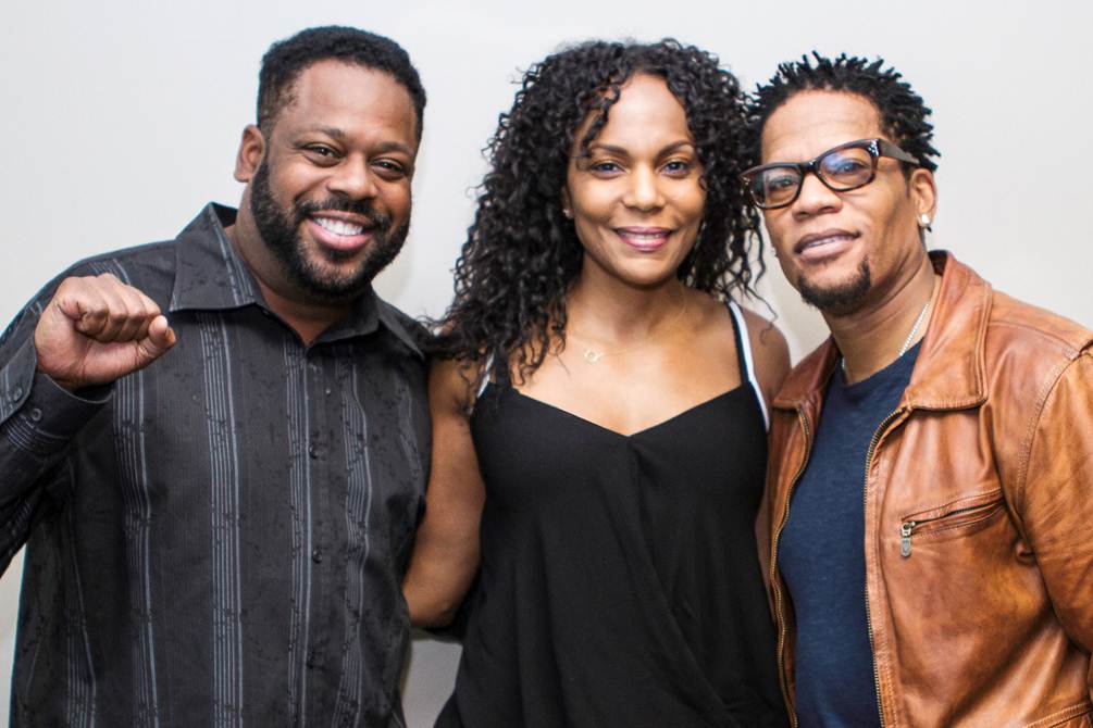 Meet D.L. Hughley's Co-Hosts Jasmine Sanders and Steve Wilson - Urban ...