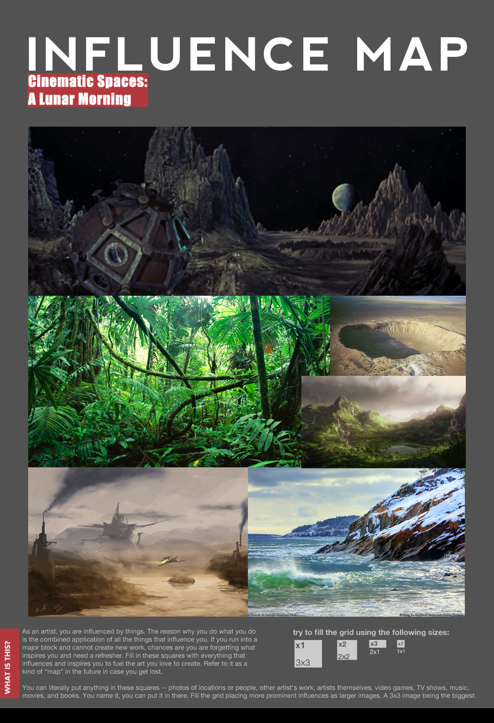 Samantha Niemczyk: Cinematic Spaces: Influence Maps