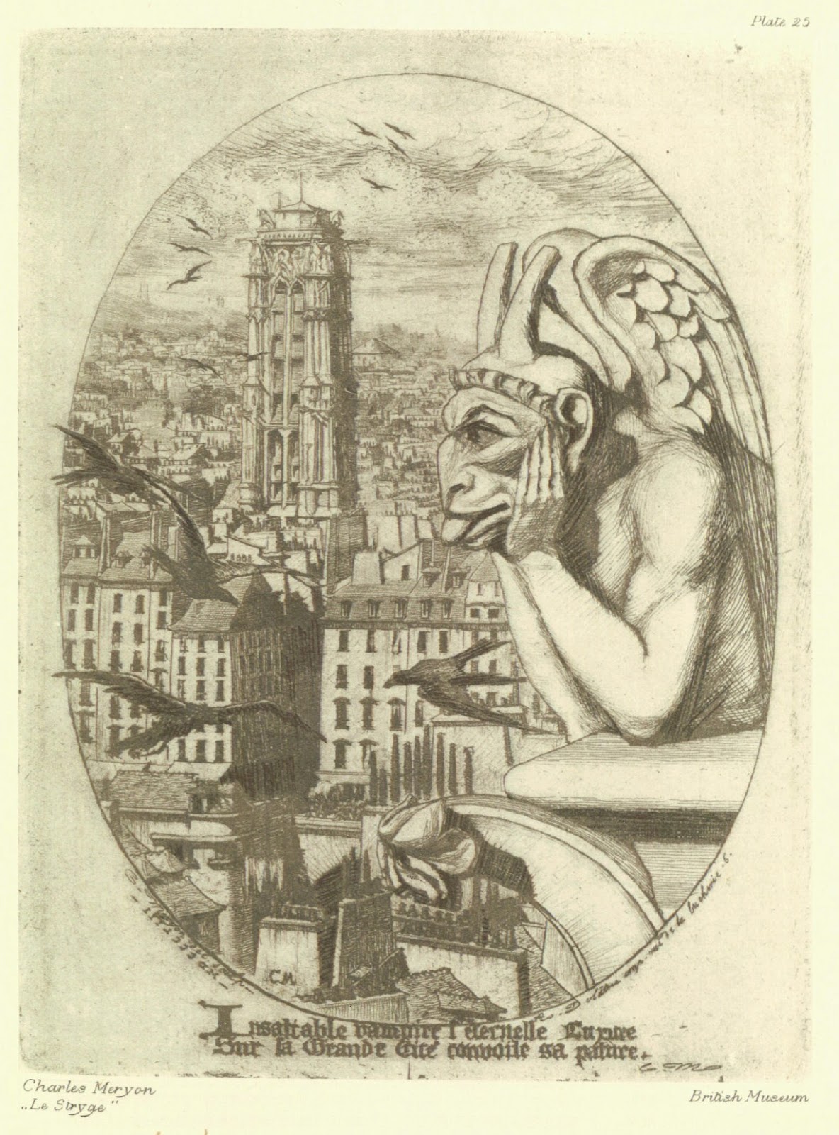 Bram Stoker: Charles Méryon: Le Stryge