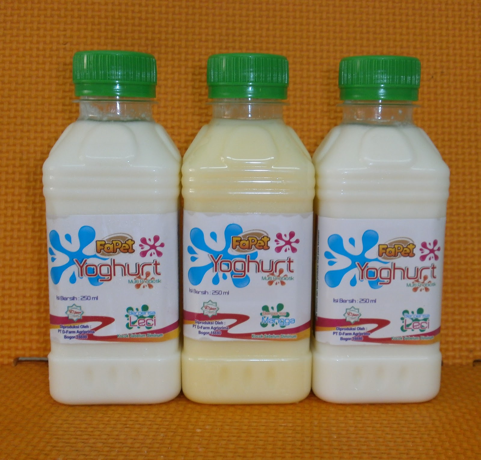 Yoghurt Aneka Rasa Kemasan 250 ml - SUSU FAPET IPB