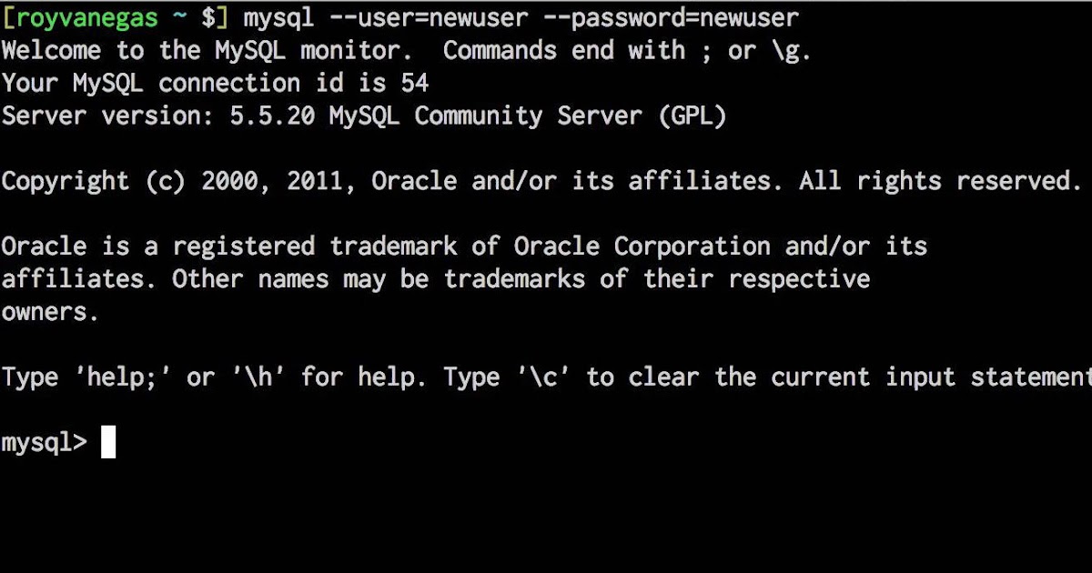 Heli Sulbaran: Primeros pasos en MySQL: Comandos básicos