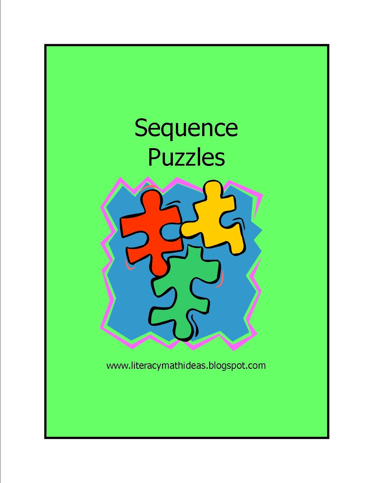 Literacy & Math Ideas: Reading Comprehension Puzzles