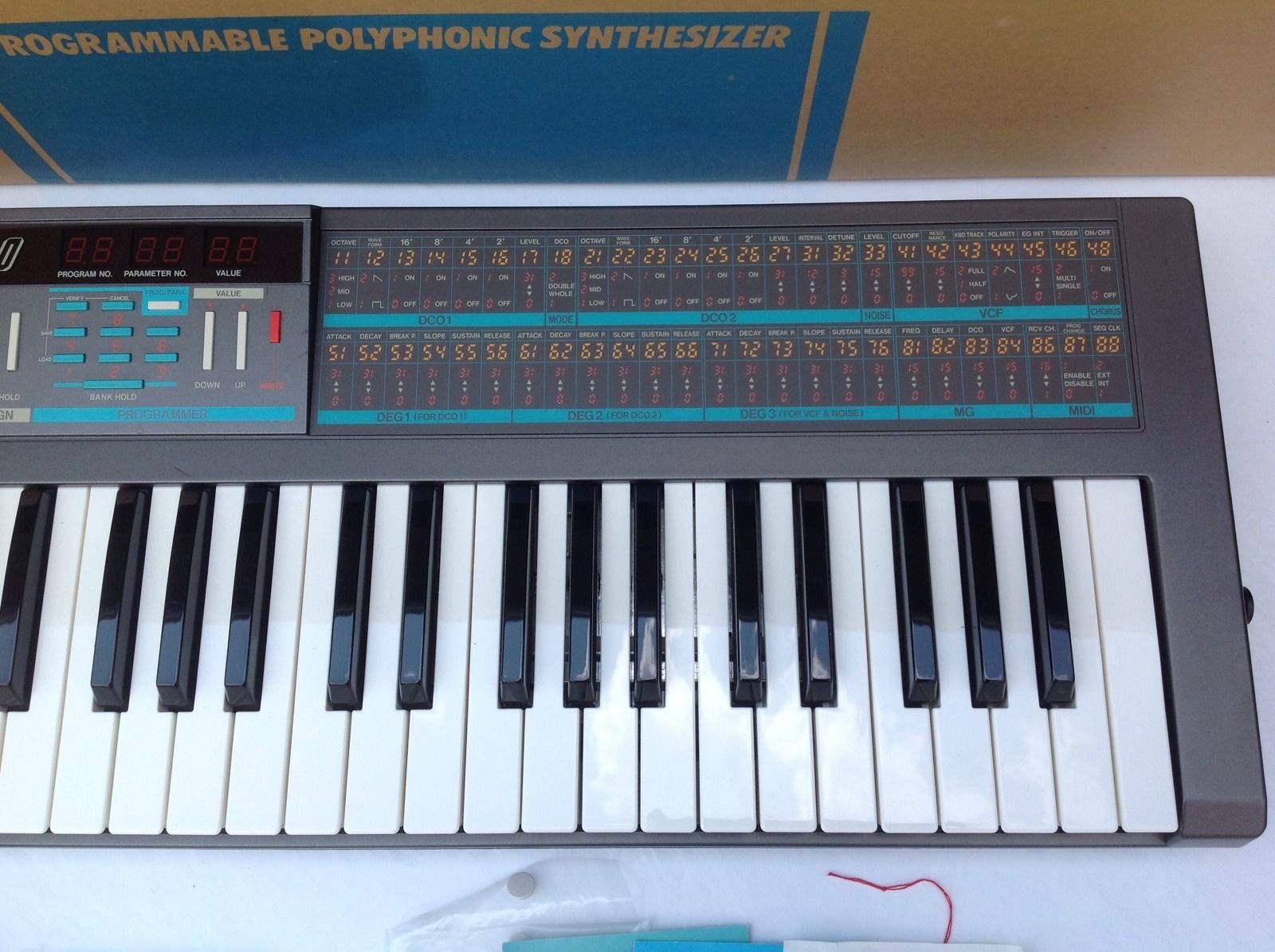 MATRIXSYNTH: Korg Poly-800 Programmable Polyphonic Synthesizer with ...