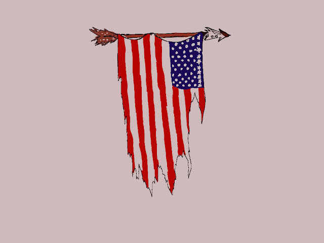 Old American Flag Tattoo - Tattoo Design Ideas