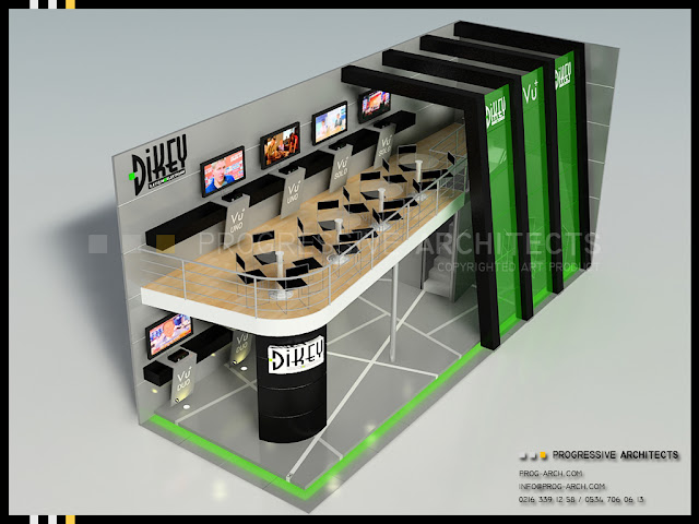 Inspiração em design de Stands