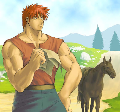 the beauty of male muscle: manga muscle