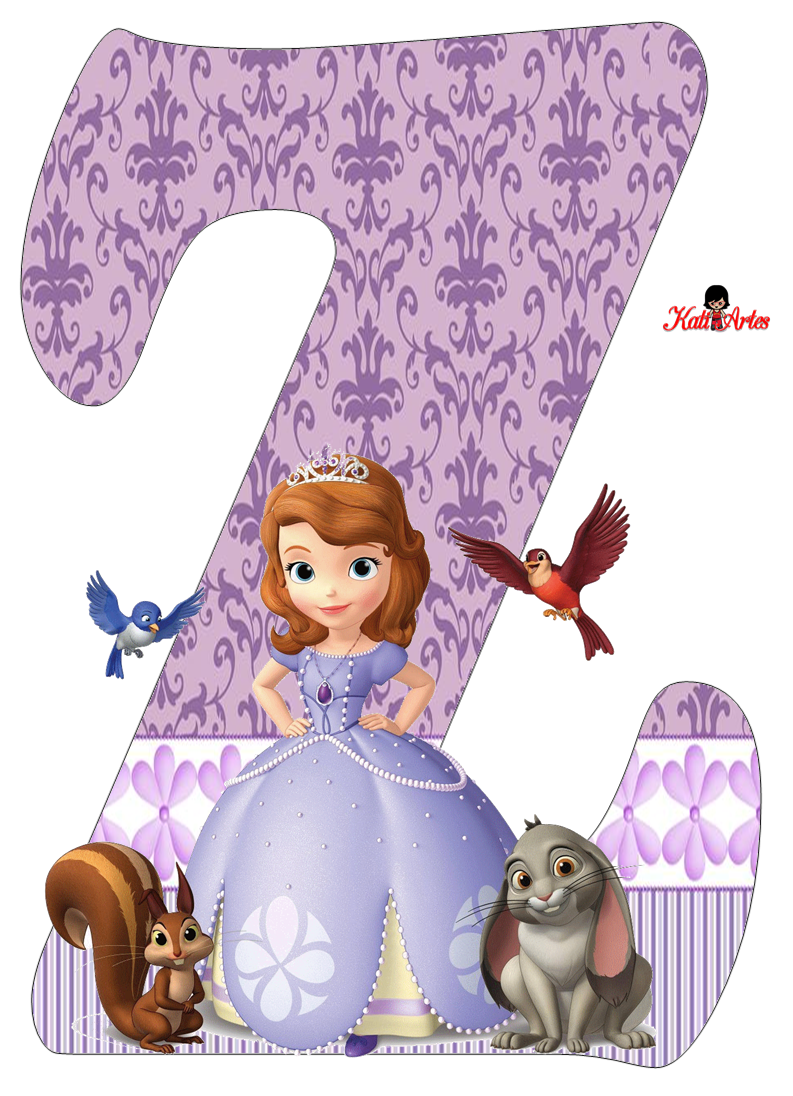 Alfabeto de Princesa Sofía. - Oh my Alfabetos!