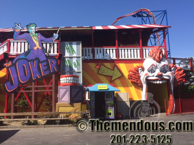 Just Clowning Around with the Joker Ride at Six Flags Discovery Kingdom