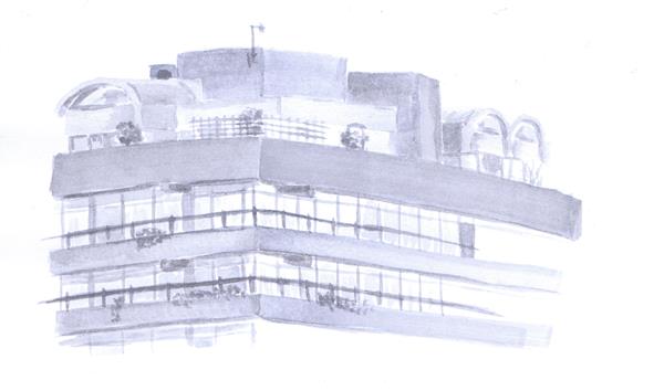 Urban Sketchers London: Let's Draw the Barbican - Sunday 27 January 2019