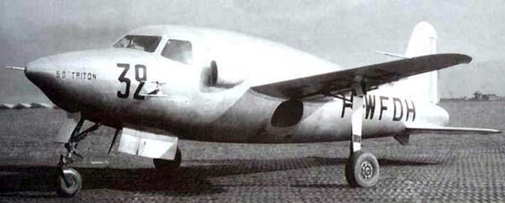 nhungdoicanh: Sud-Ouest SO.6000 Triton