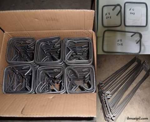 Besi Begel , Rangka Besi Cor Tiang, Sloop , Kolam , Pondasi , Telepon ...