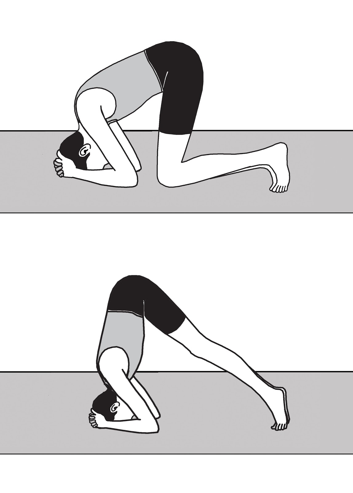 Wellness for Life: Ardh Shirshasan (Half Head Stand Pose)