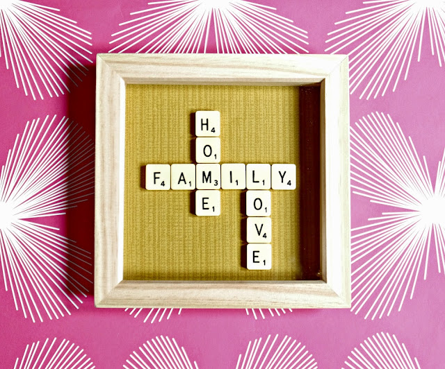 The Mummy Diary: Make Your Own Scrabble Art