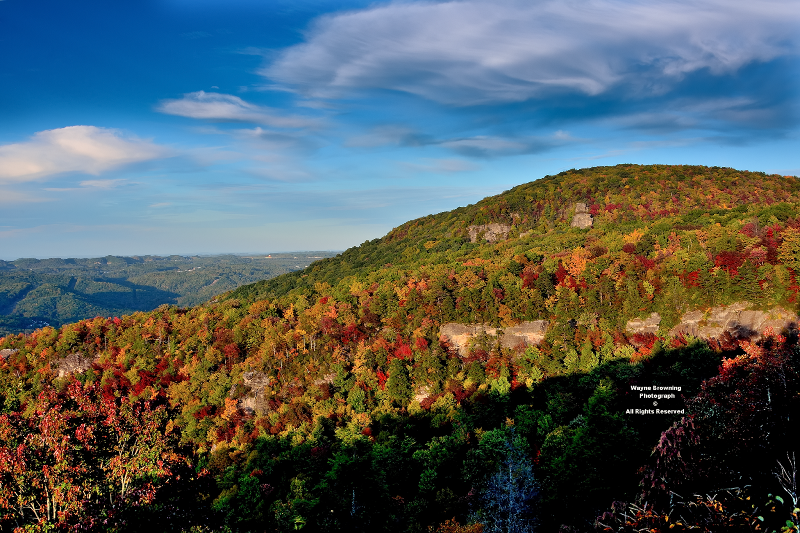 The High Knob Landform: Beauty Of Autumn 2015 In High Knob Massif