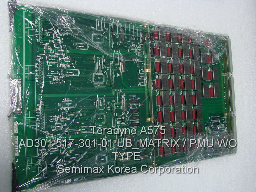Semiconductor Equipment: Teradyne A575 AD301 517-301-01 UB_MATRIX / PMU WO TYPE