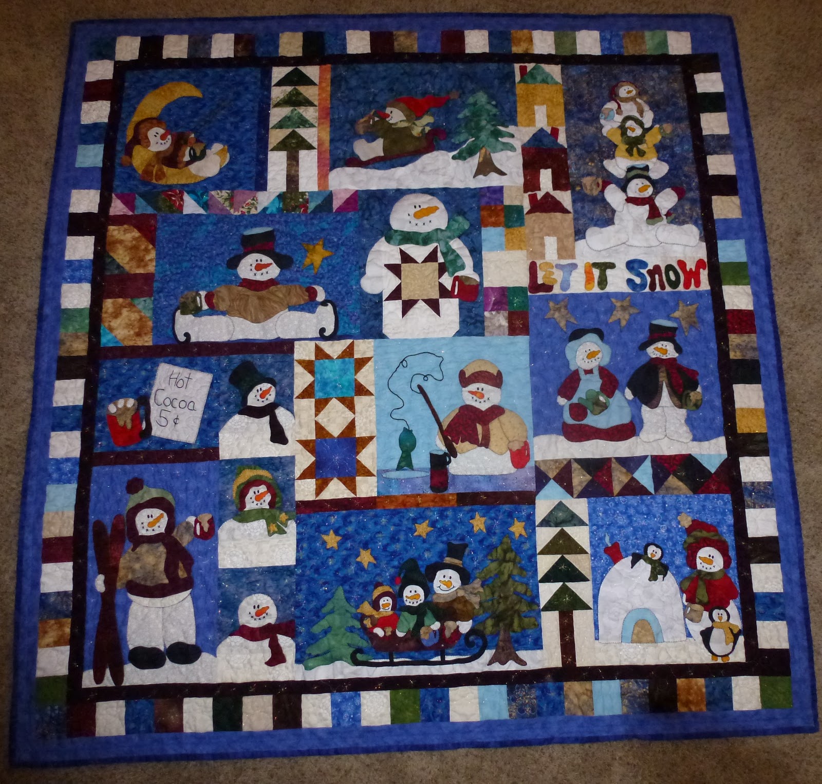 Quilting Grandma: Hot Chocolate Club