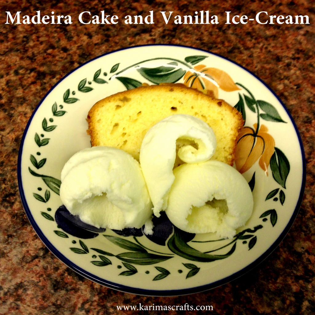 Karima's Crafts: Madeira Cake Recipe