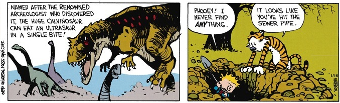 Koprolitos: Los mundos prehistóricos de Bill Watterson