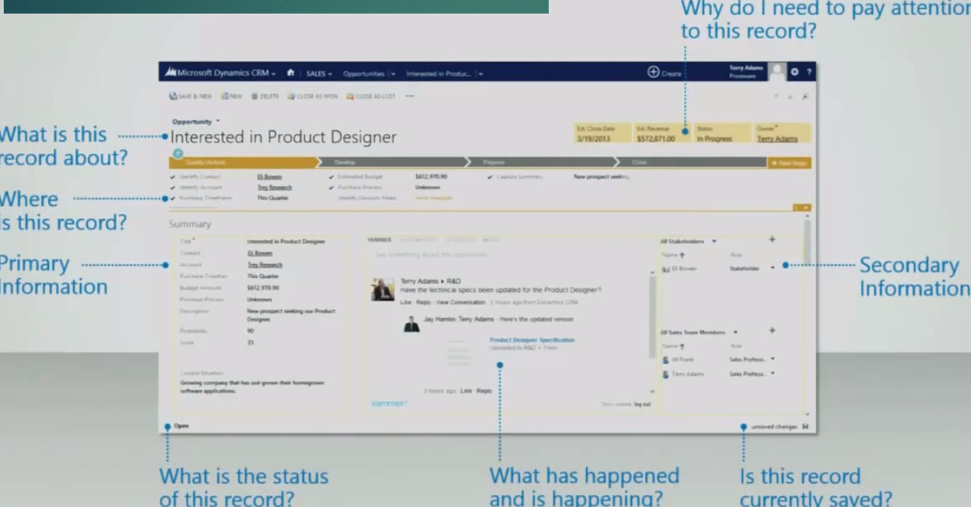 Practical Dynamics CRM: CRM 2013 Form Design Guideline