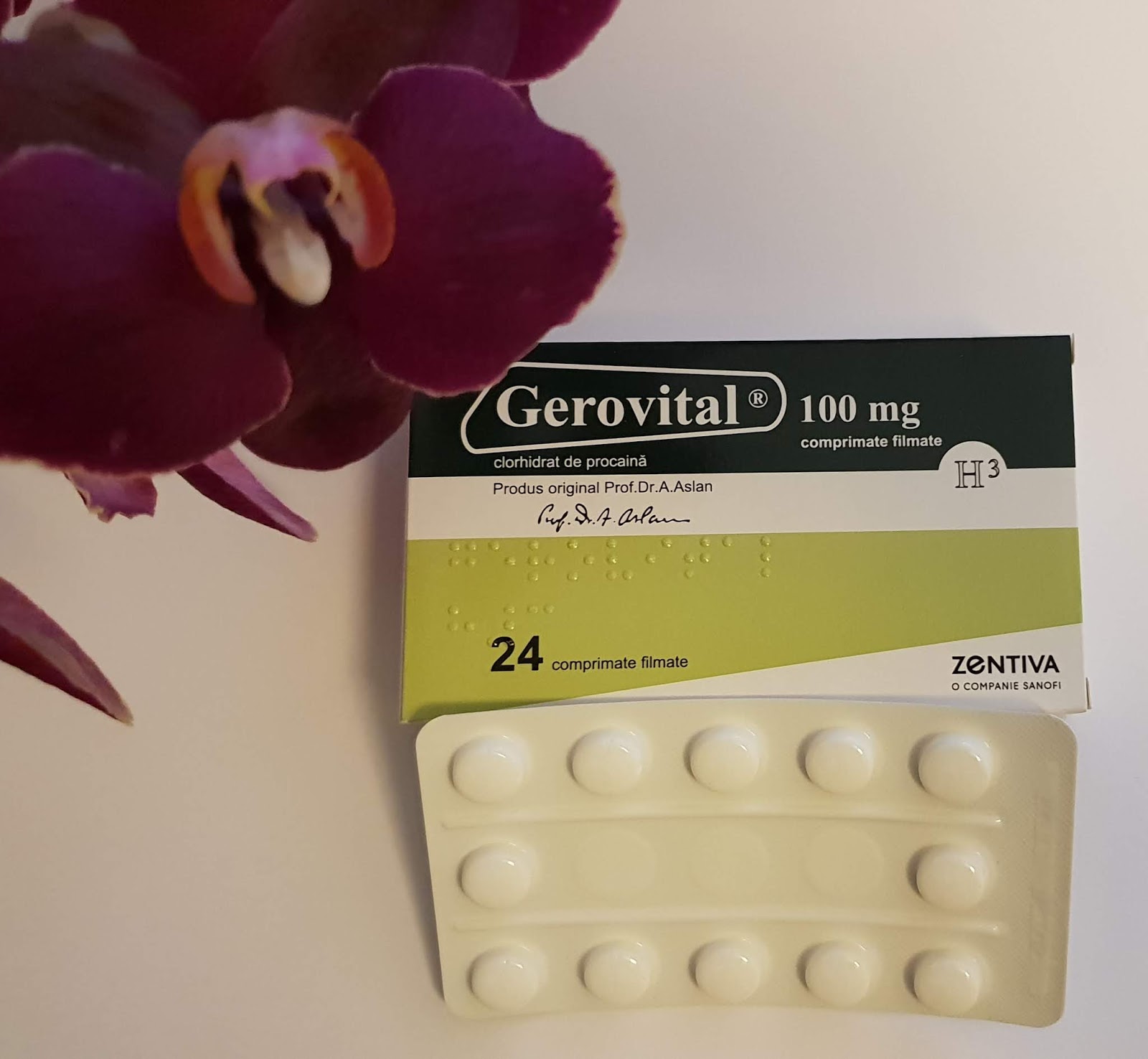 Genuine GEROVITAL H3 Tablets Dra Ana Aslan from Romania PRICE: 25USD ...