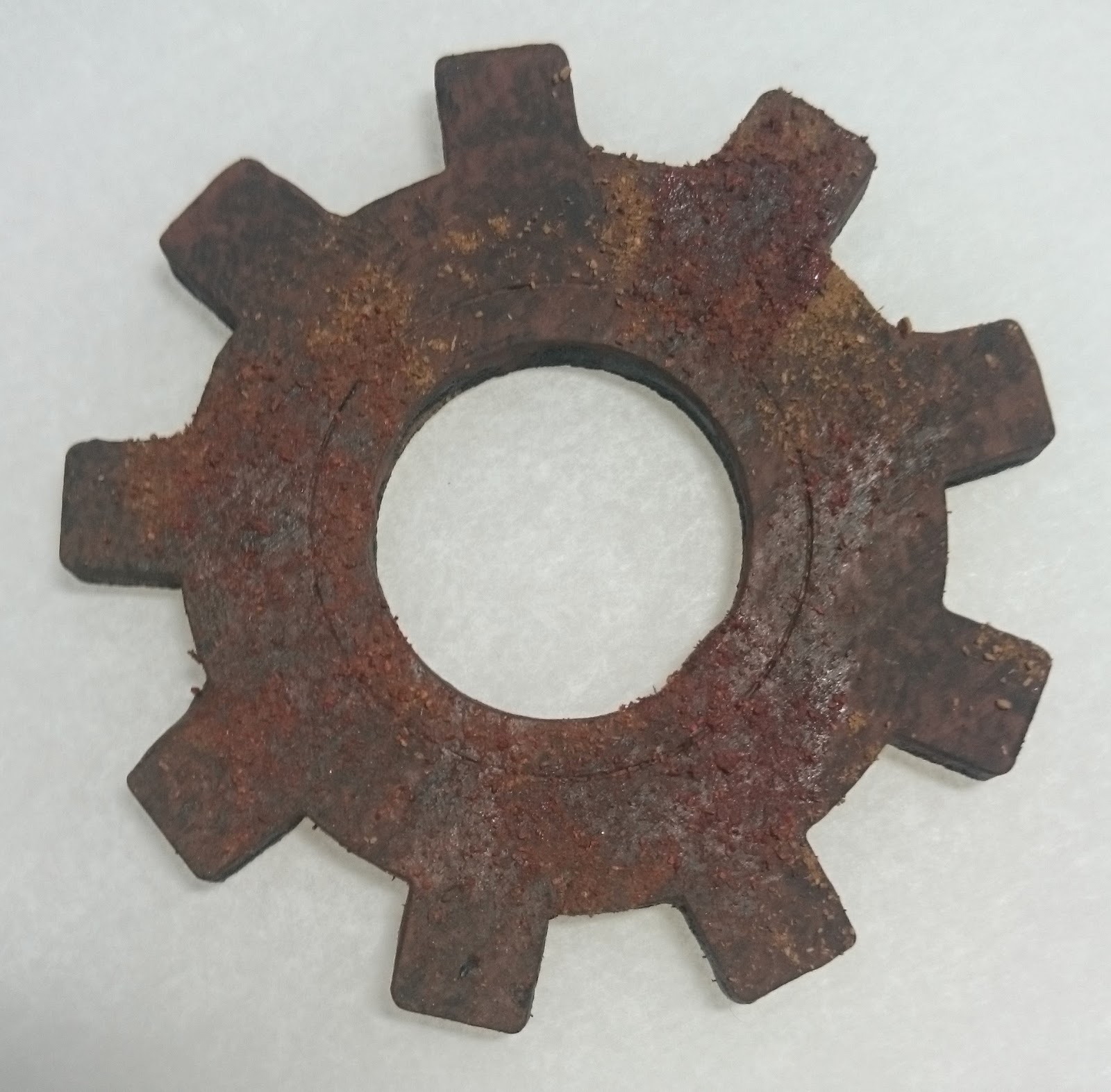 Stamps and Stencils : Faux Rust Technique Tutorial