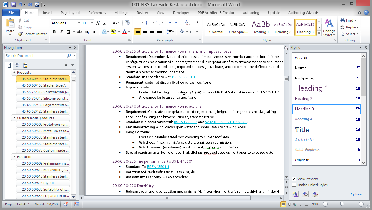 BIM, Construction and NBS: Publishing your specification - Post 1 of 3 ...