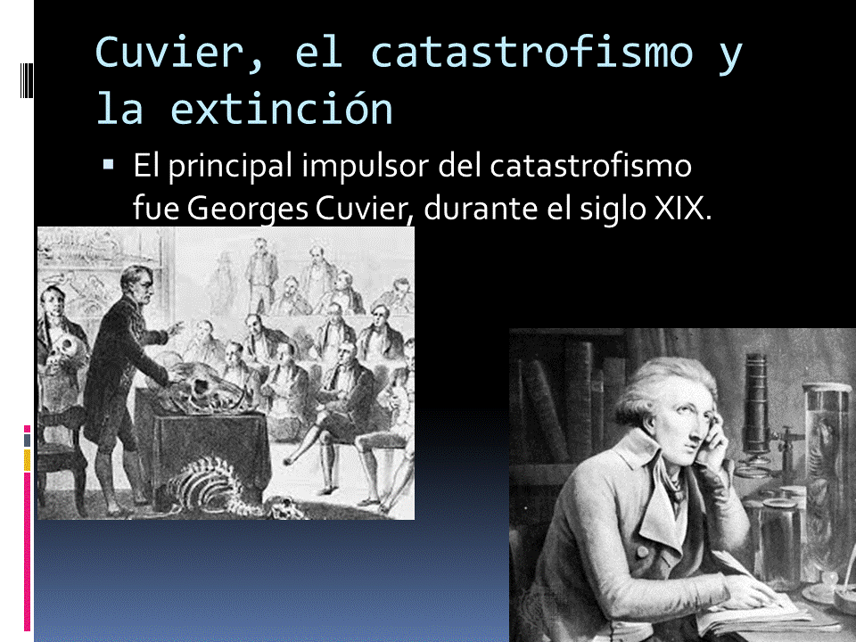 BIOLOGIA: TEORIA DEL CATASTROFISMO