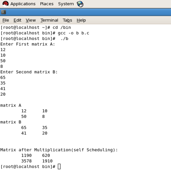 Program to calculate Multiplication of 2×2 matrices using loop ...