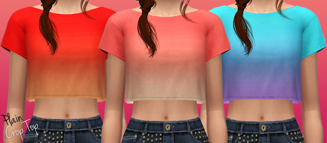 Official EverythingSims: AF Crop Tops by Ikari Sims 3