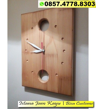 Jam Dinding Kayu Unik, Jam Dinding Kayu Custom, Jam Dinding Kayu Murah ...