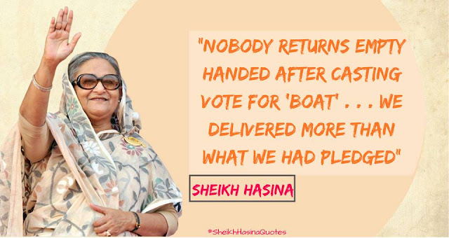 Sheikh Hasina Quotes