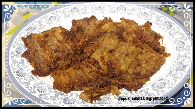 Gepuk Daging Sapi - All About Mom's Interest