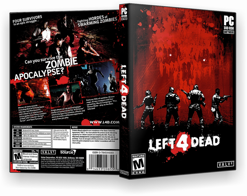 Gaming Extreme L4D2: Left 4 Dead Juego Completo 1.0.3.6