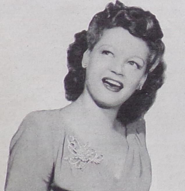 FROM THE VAULTS: June Hutton born 11 August 1921