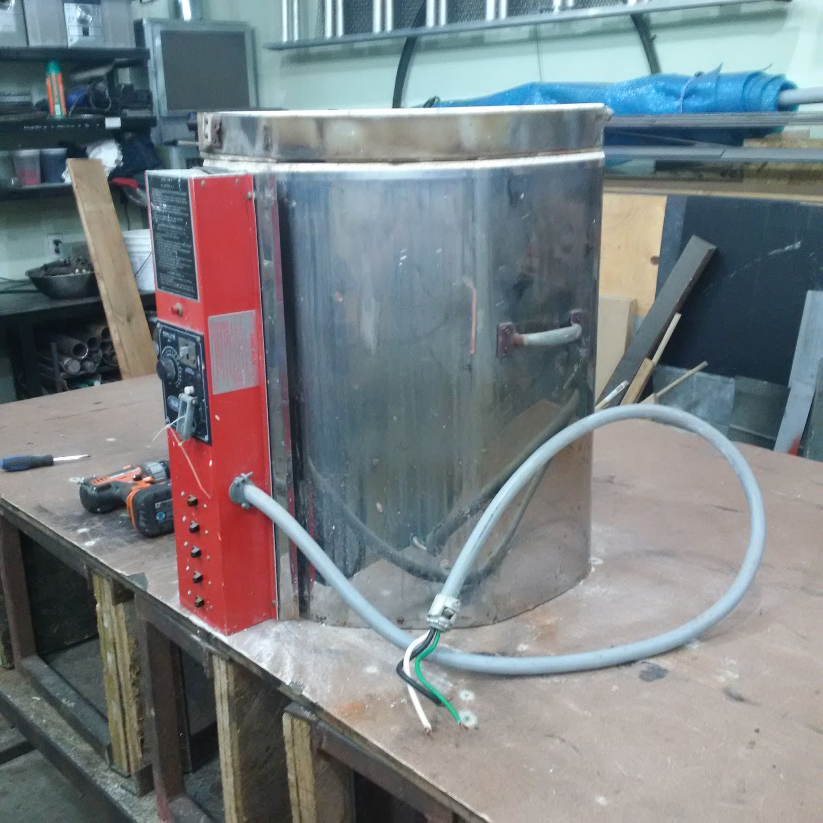 Another Day Another Project: Converting Manual Gare Kiln to PID ...