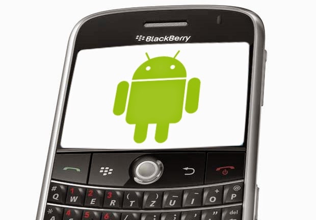 Handphone Blackberry Dengan OS Android?