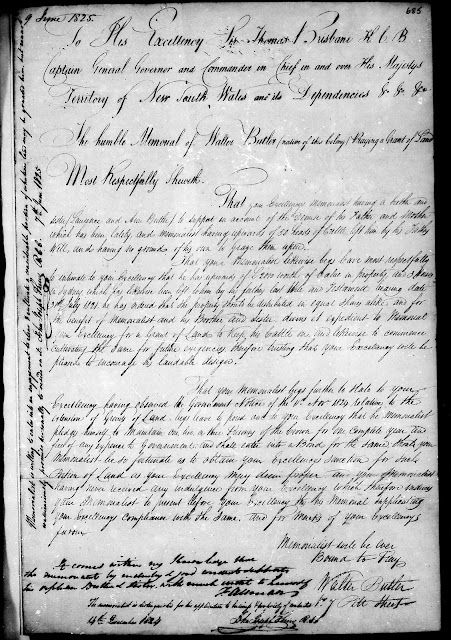 Walter Butler (c.1807-1870)- the life of a 'currency' lad born in the ...