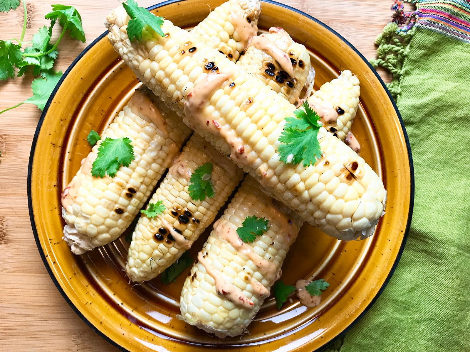 Grilled Corn with Chipotle Mayonnaise