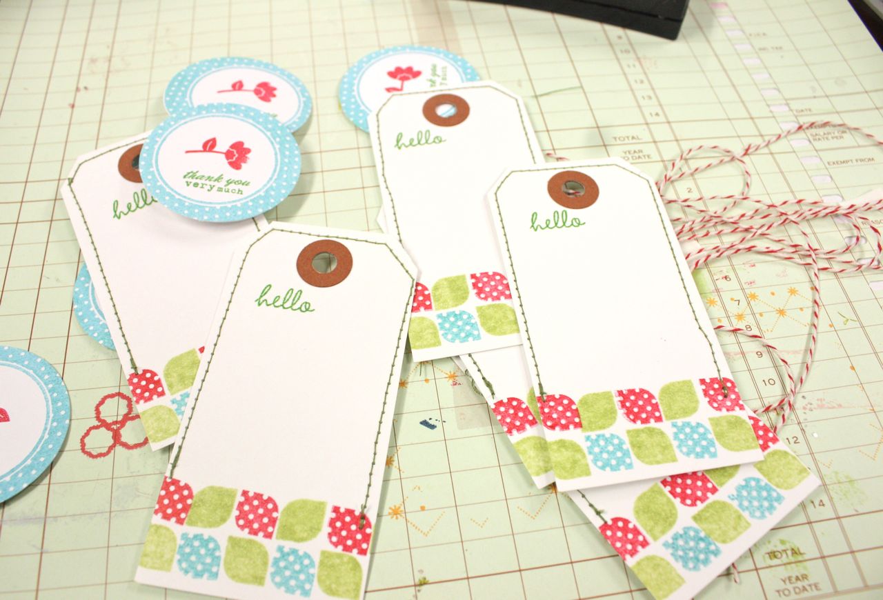 Mish Mash: etsy tag + fun tag storage idea