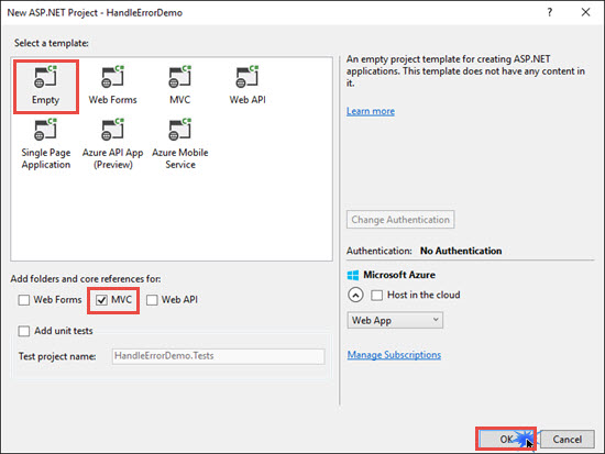 Handleerror Action Filter In Aspnet Mvc ~ It Tutorials With Example