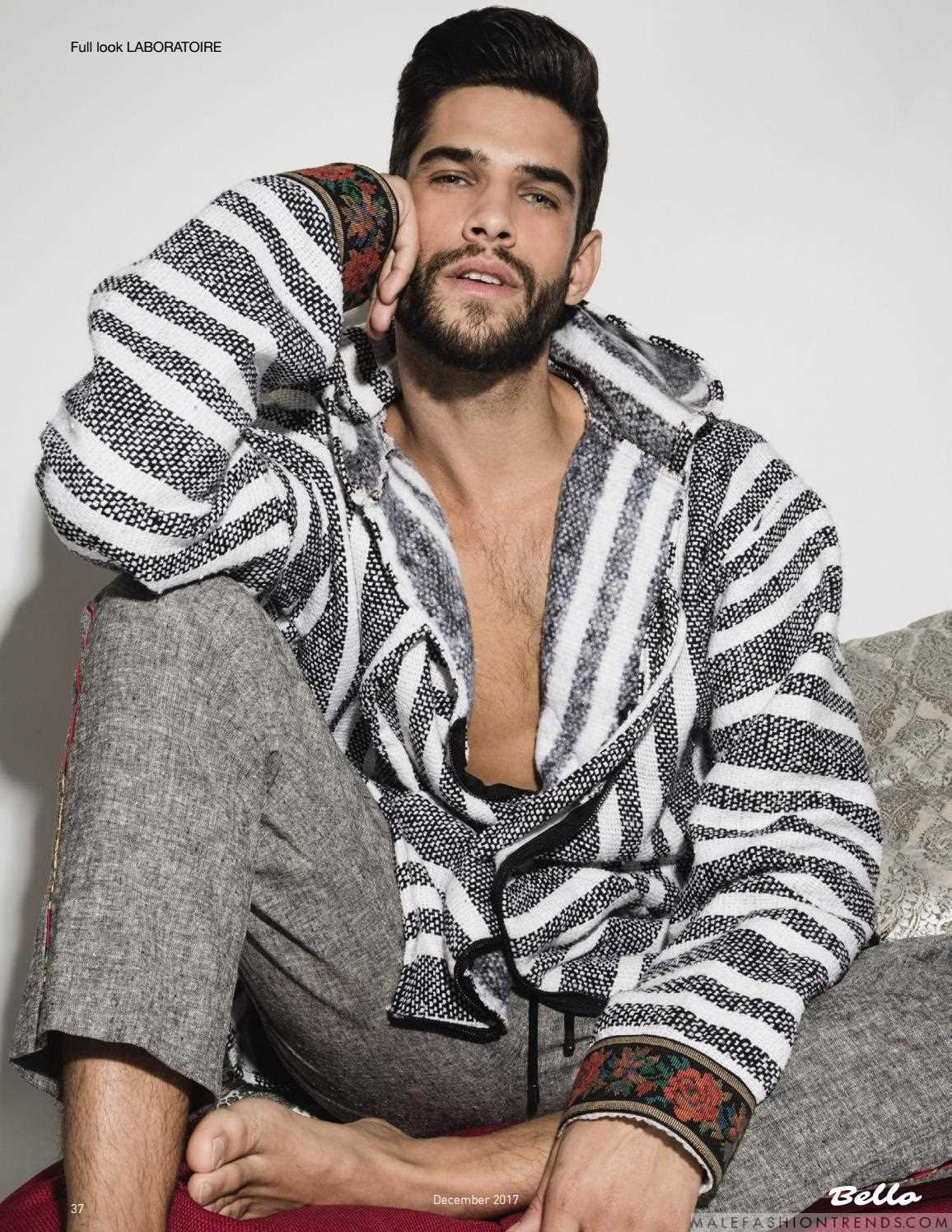 Landon Falgoust posa para Henry Wu en el nuevo número de Bello Magazine