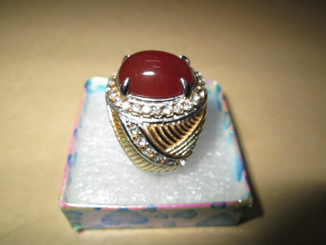 CNC virtual: Jual: Cincin batu Red Raflesia, kristal mantap, ikatan ...