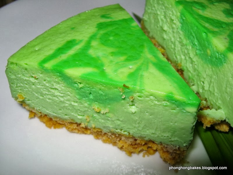 Coconut Pandan Cheesecake | Fresh Food Recipes