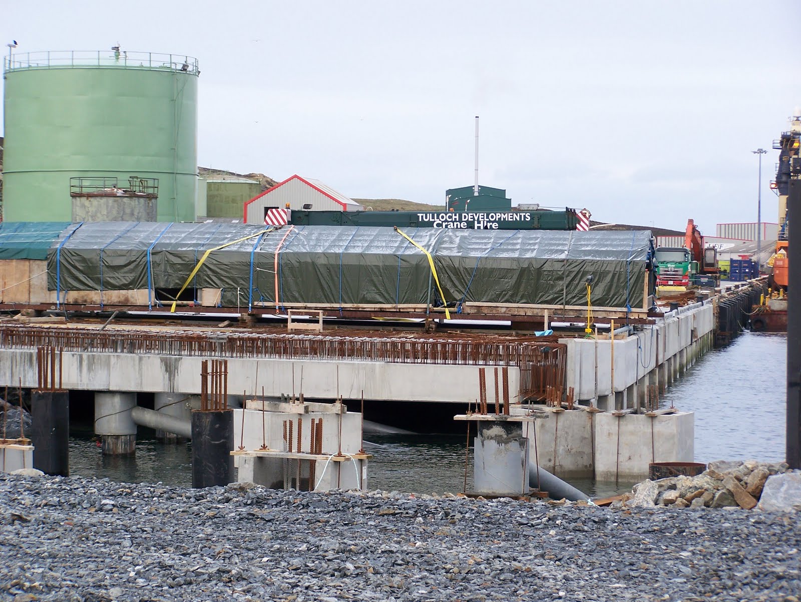 NAUTICAL SHETLAND: Greenhead Base new quay update