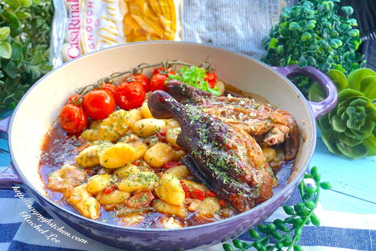 Say My Kitchen: Fusion Herbal Duck Gnocchi