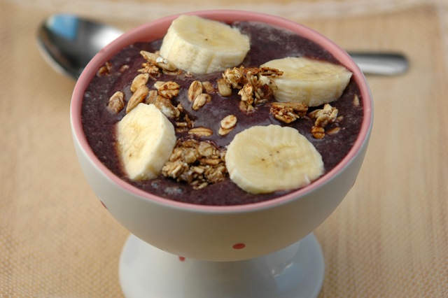 Acai en Copa- Receta Brasileña (Acai na Tigela)