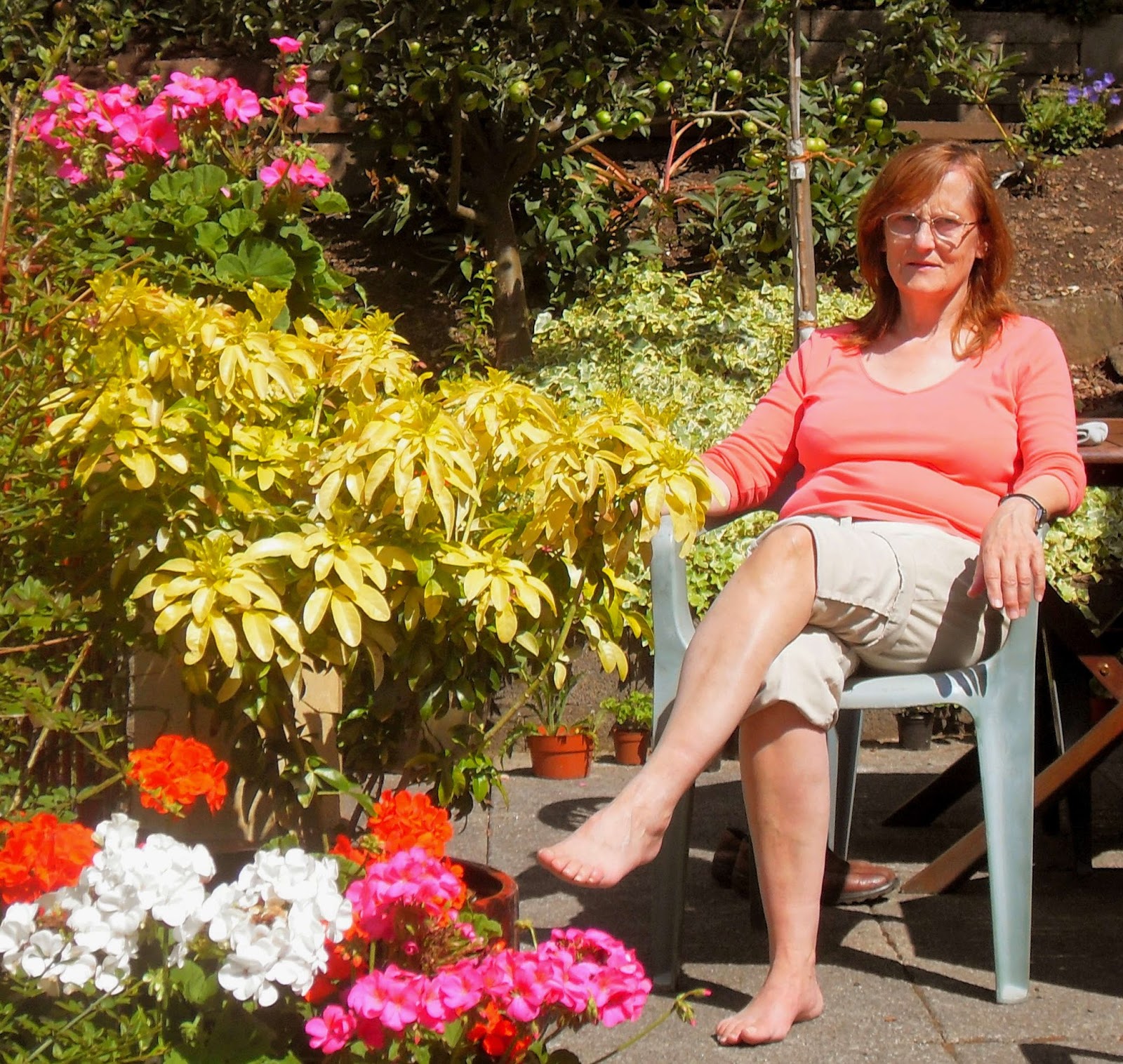 Scottish Artist and his Garden: A LADY GARDENER