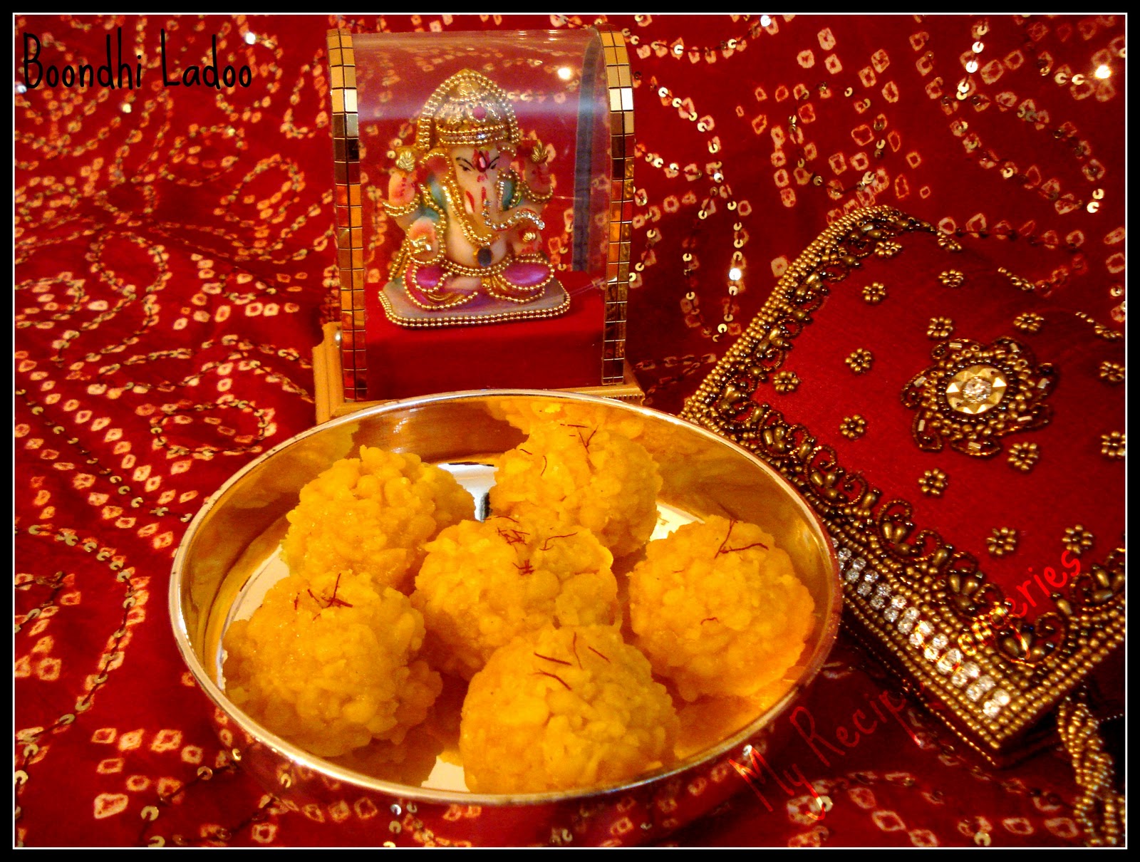 My Recipe Congeries: Boondhi Ladoo | Diwali Special