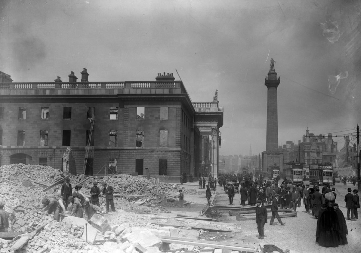 Historic Photos of Dublin After the 1916 Easter Rising ~ Vintage Everyday