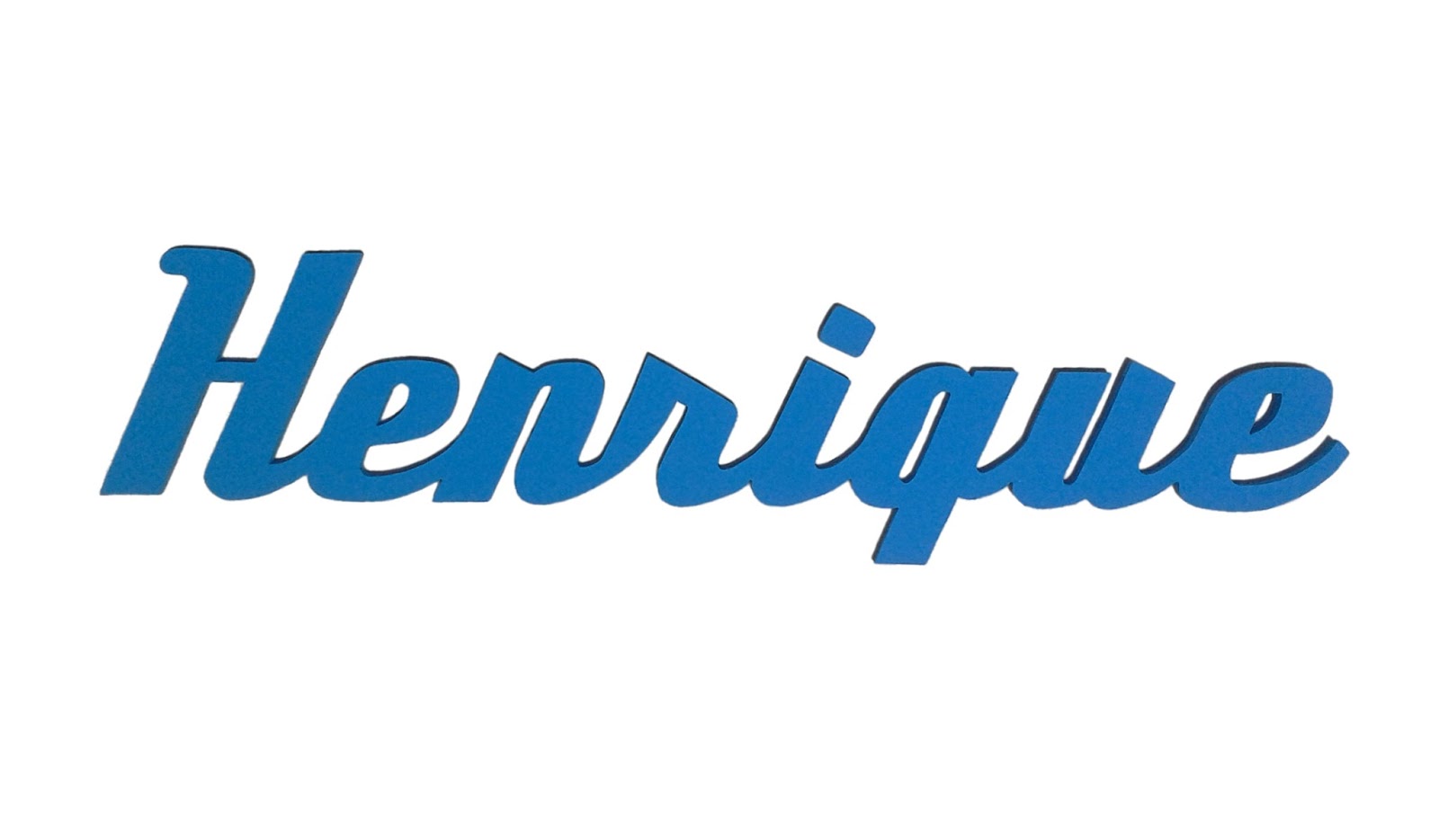 Colorê Ateliê - Placas e letras em MDF: Nome de menino